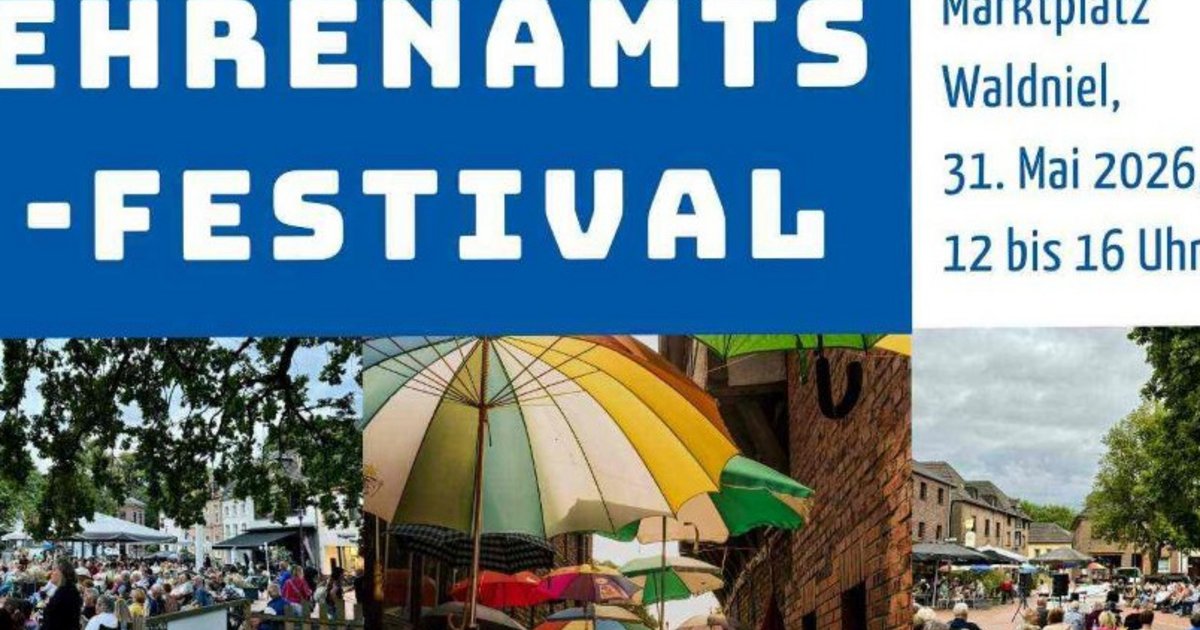 Schwalmtaler Ehrenamtsfestival auf den Marktplatz in Waldniel - Die ...